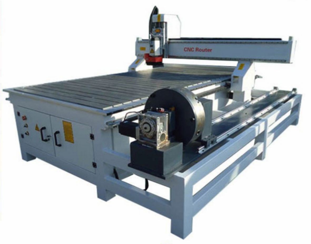 갤러리 - 4x8 CNC with Rotary Index